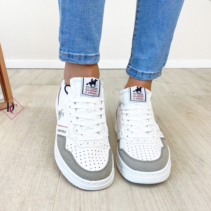 Sneakers U.S Grand Polo Magnum mix stile londinese