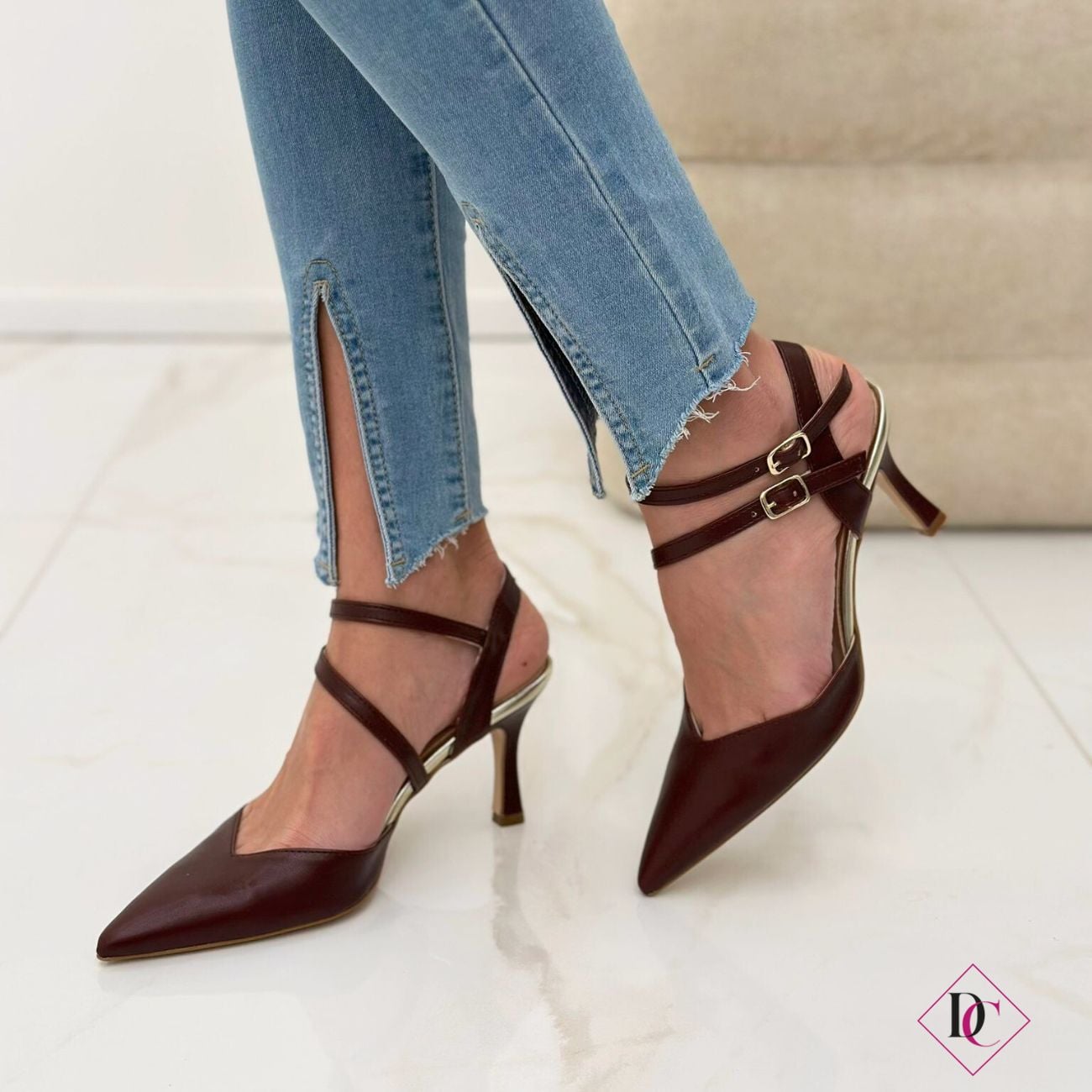 Décolleté eleganti Marlù con tacco alto - De Caro Calzature
